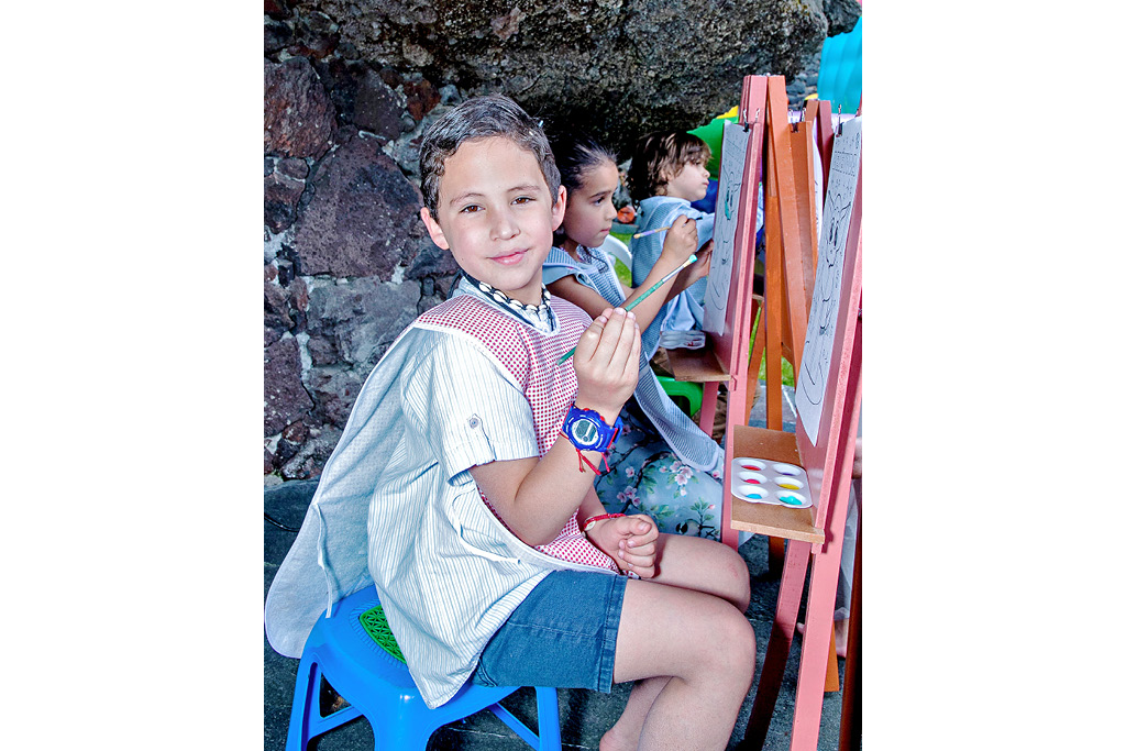 Emma Arenas es bautizada