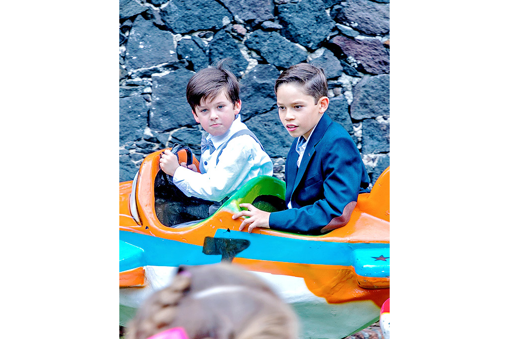 Emma Arenas es bautizada