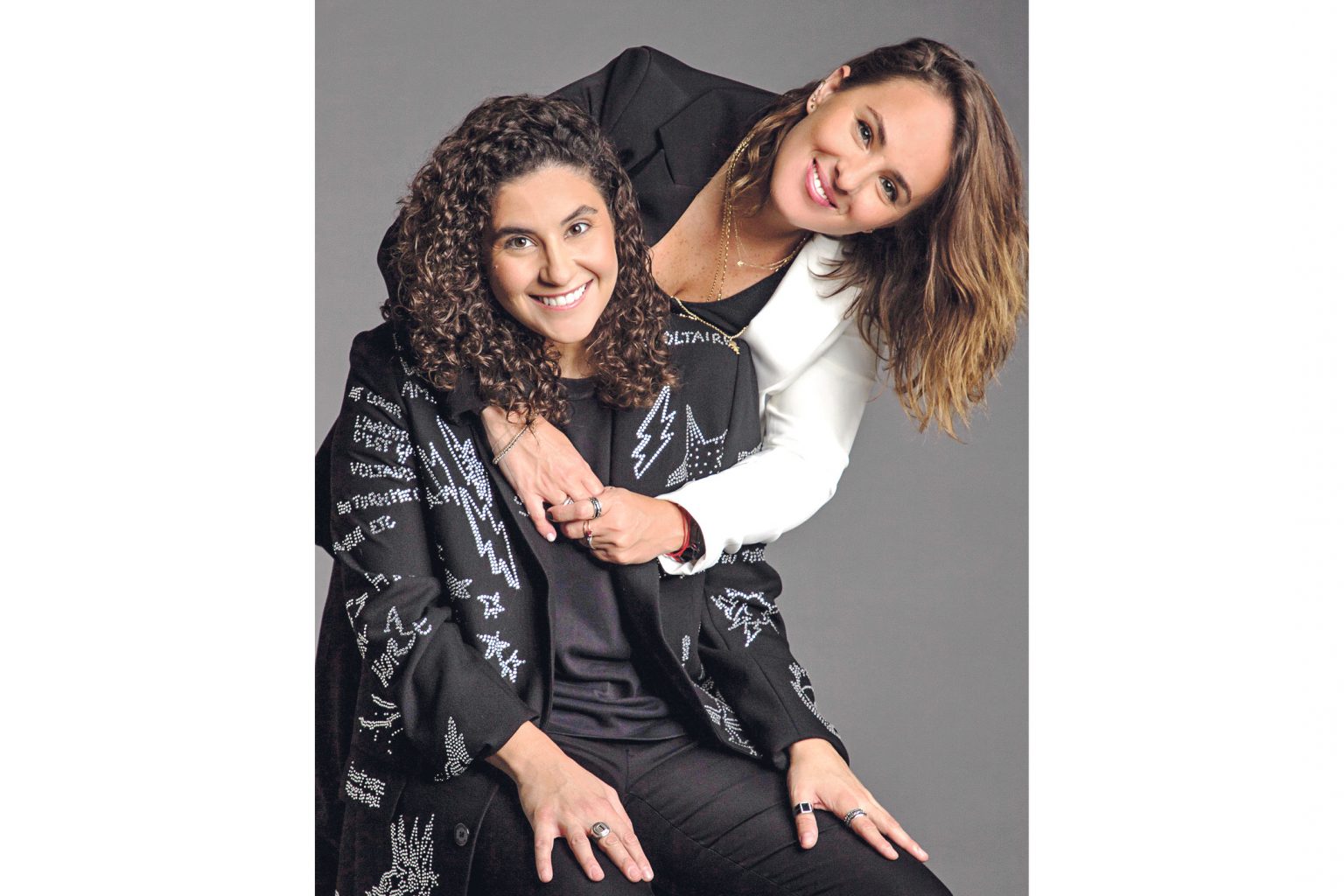 Saskia Niño de Rivera y Mariel Duayhe, amor real