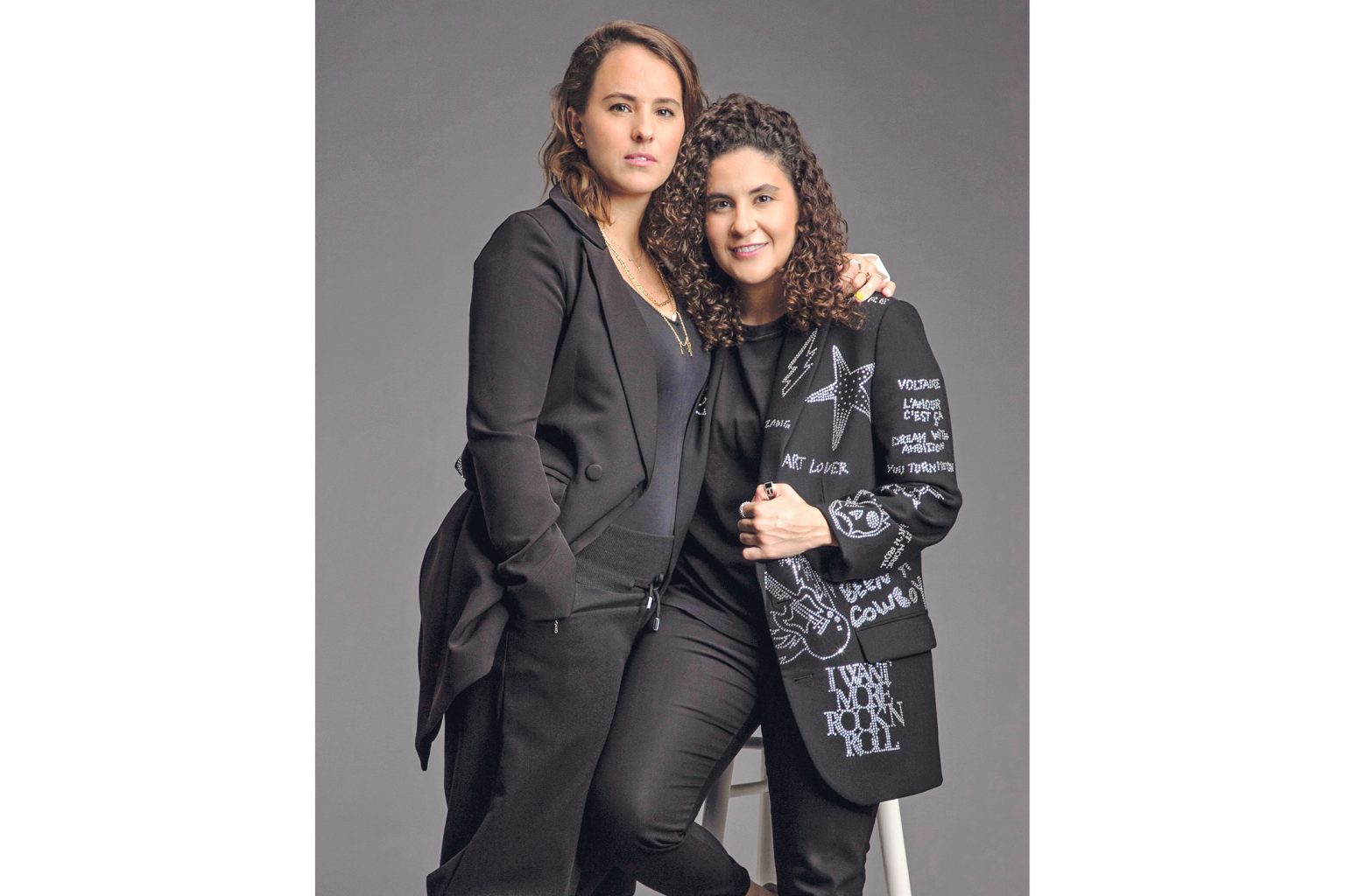 Saskia Niño de Rivera y Mariel Duayhe, amor real