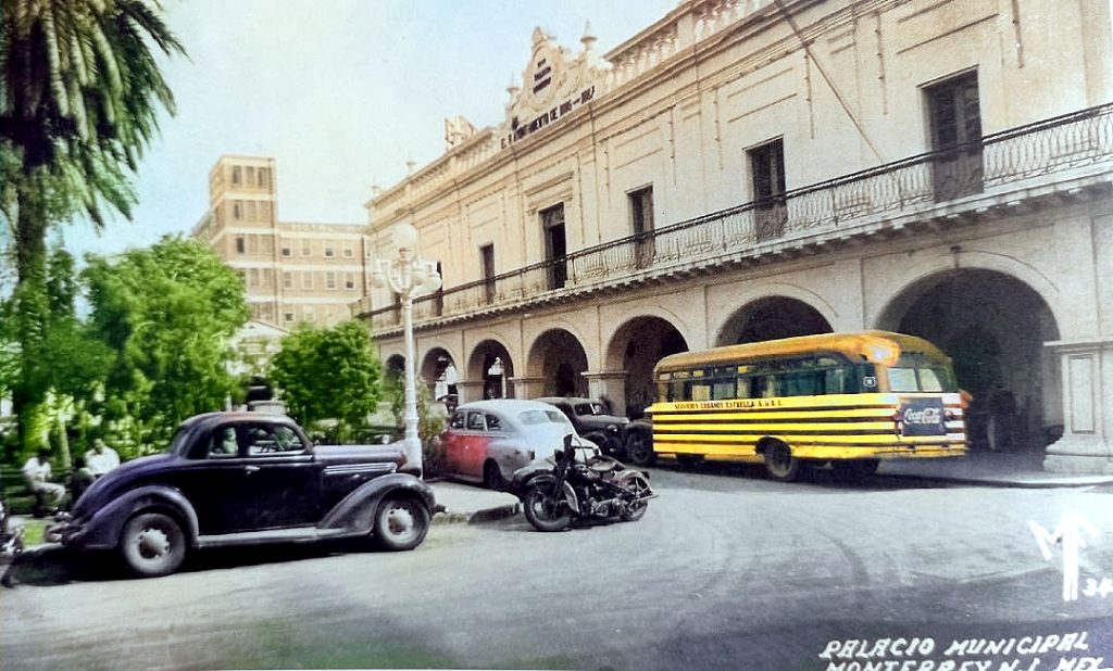 Monterrey antiguo a color