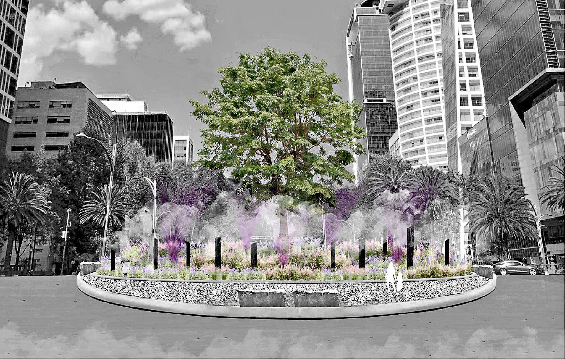 Así se verá la Glorieta del Ahuehuete – elnorte