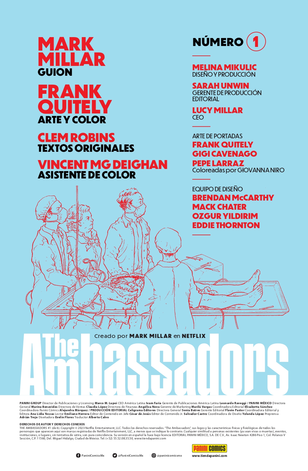 Lee el nuevo cómic de Mark Millar, ‘The Ambassadors’ – elnorte