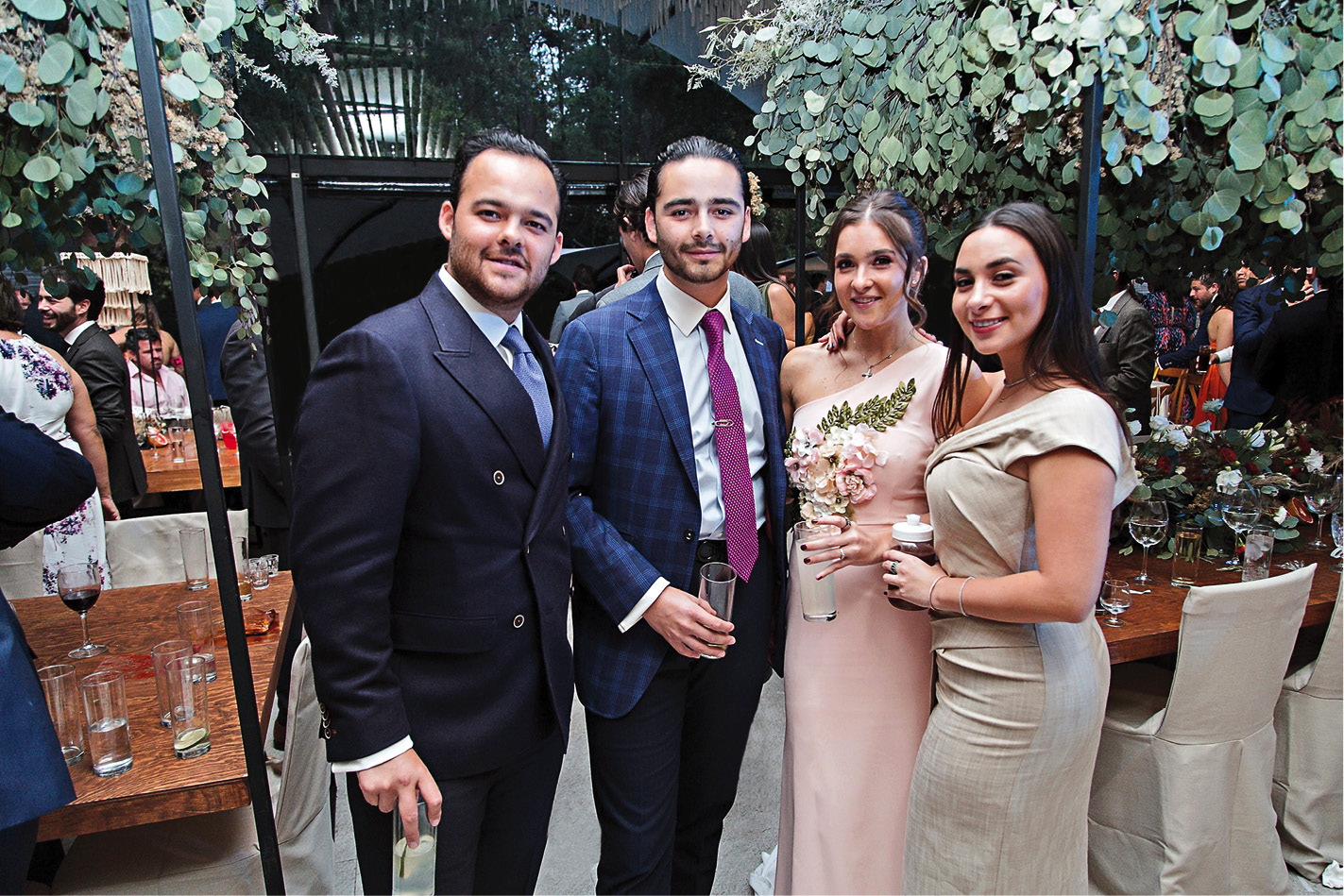 Tras cinco años de noviazgo Pamela Pichardo y Javier Garcíacelebran su ...