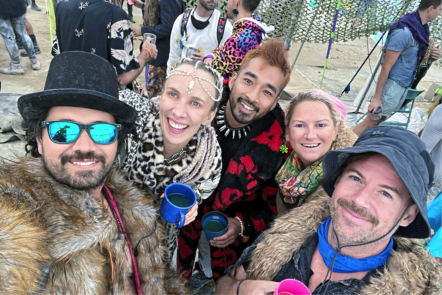 Viven al máximo el Burning Man 2023 pese a la lluvia – elnorte