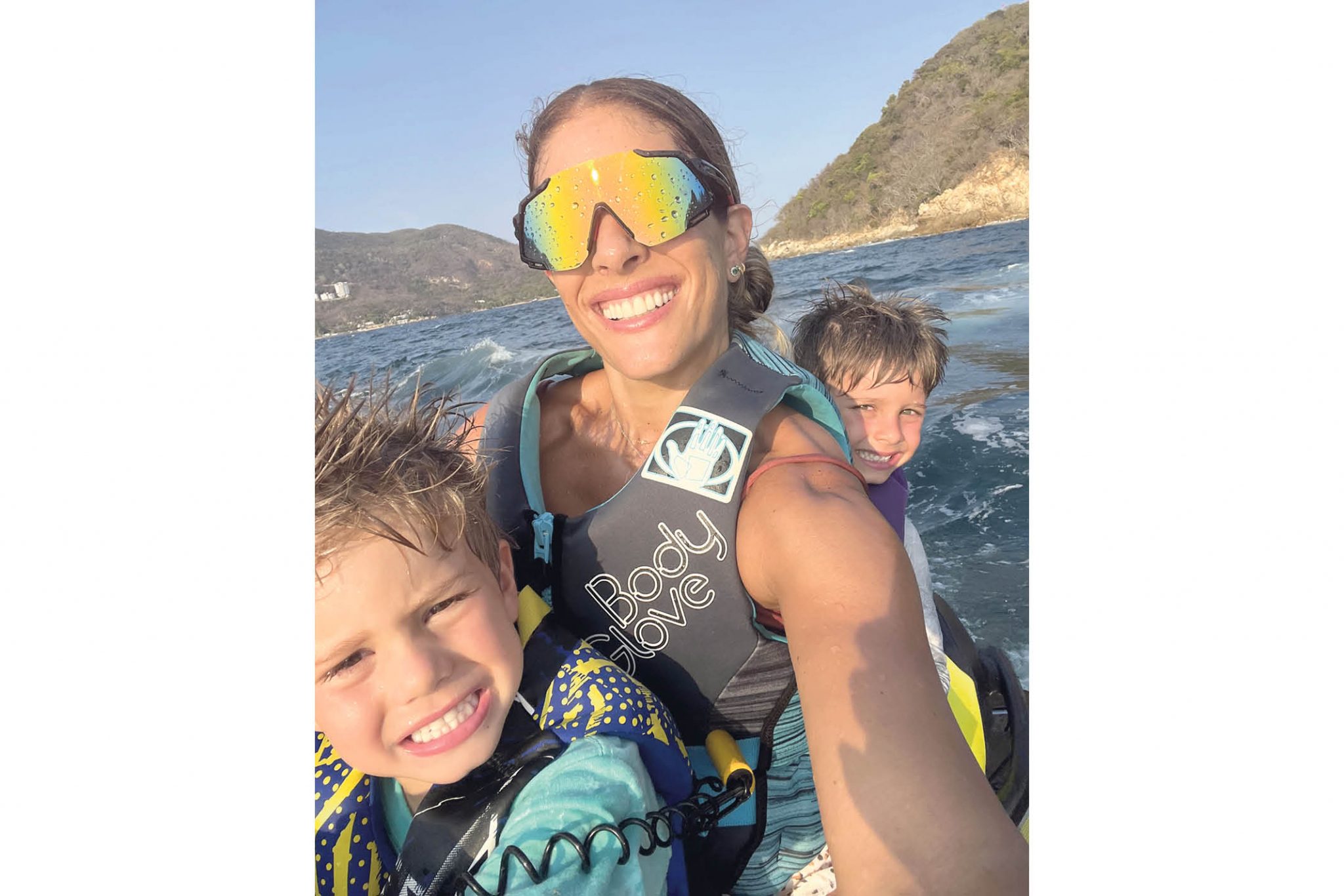 Nunzia Rojo de la Vega es una 'fitness mom'