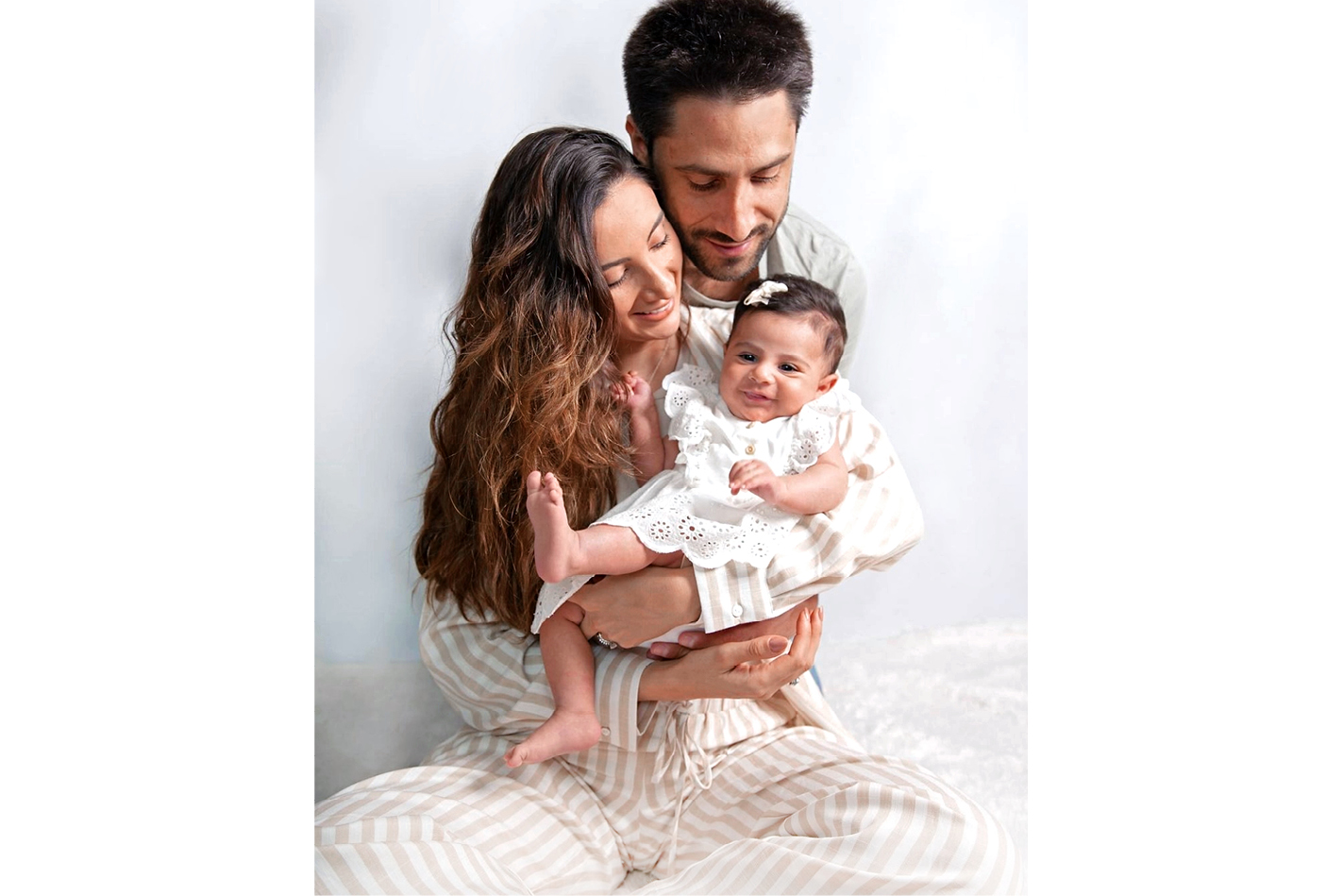 Nicole Abraham y Juan Omar Andrés, papás primerizos – elnorte