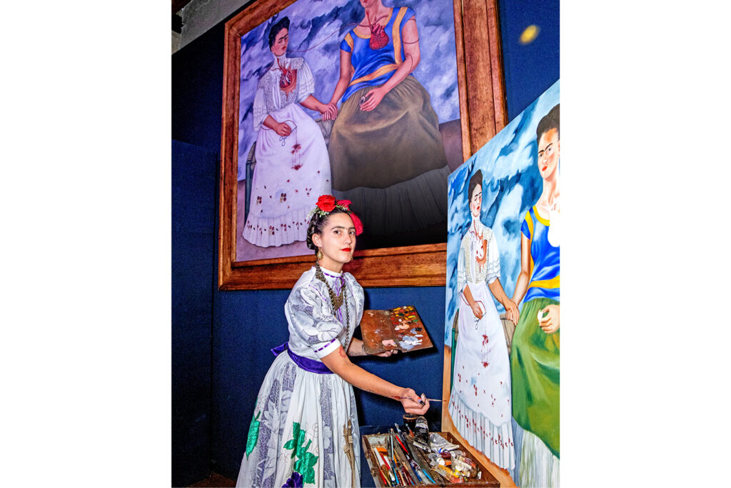 Muestra inmersiva con la obra de Frida Kahlo y Diego Rivera