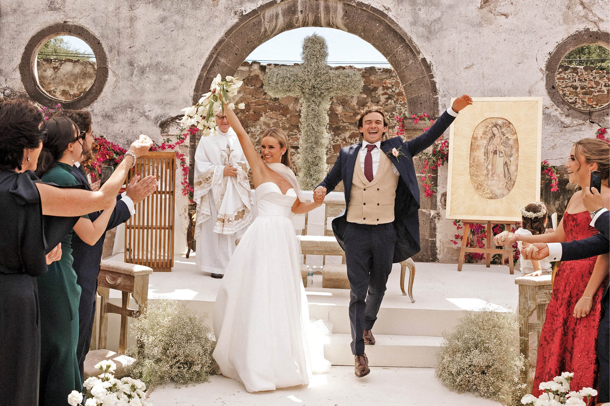 María Pérez-Salazar y Juan Pablo Valencia celebran su boda